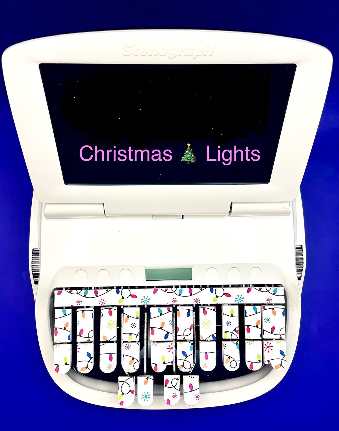 NEW Holiday Lights Faux Leather Keypads - Etsy