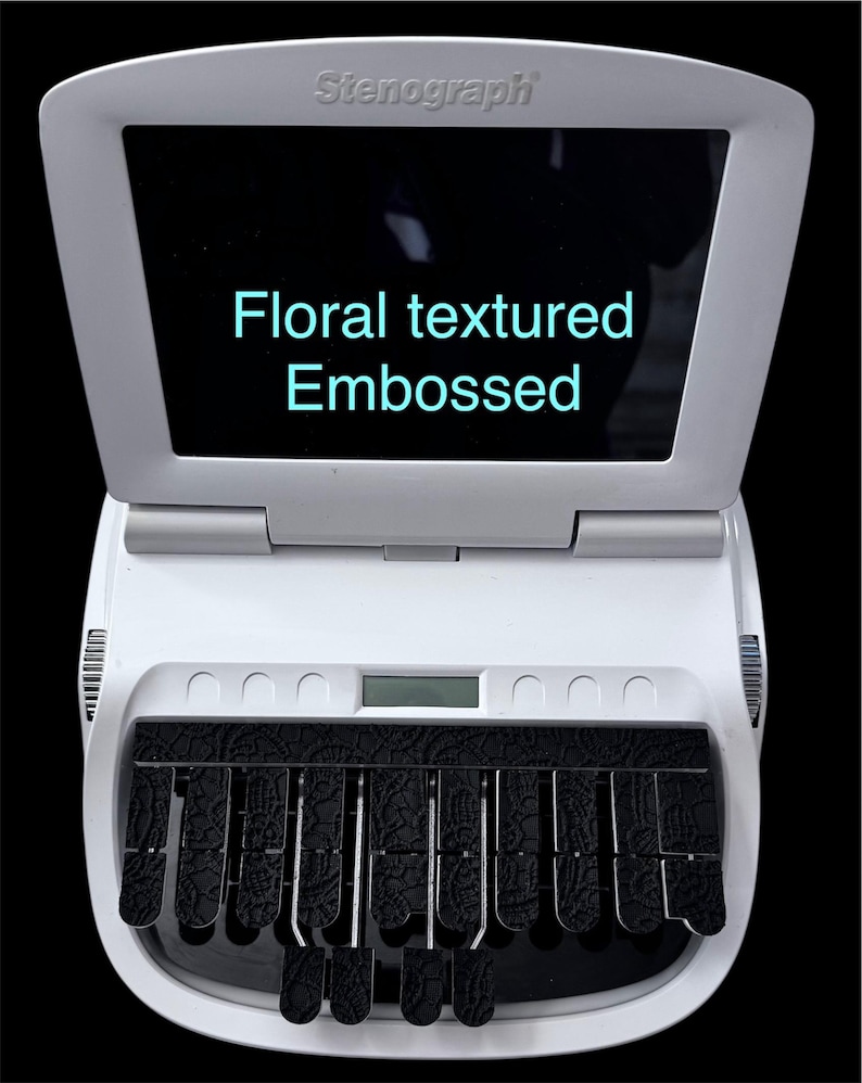 NEW!! Floral Embossed (black) - Faux Leather Keypads - Etsy
