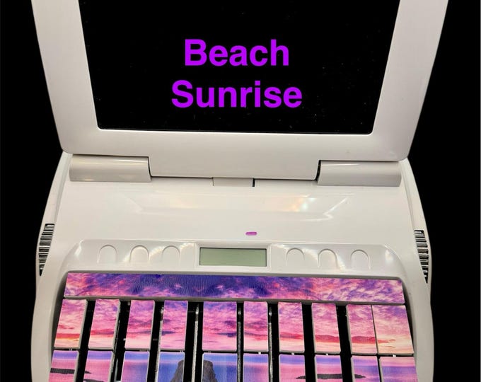 Beach Sunrise - Faux Leather Keypads - Etsy