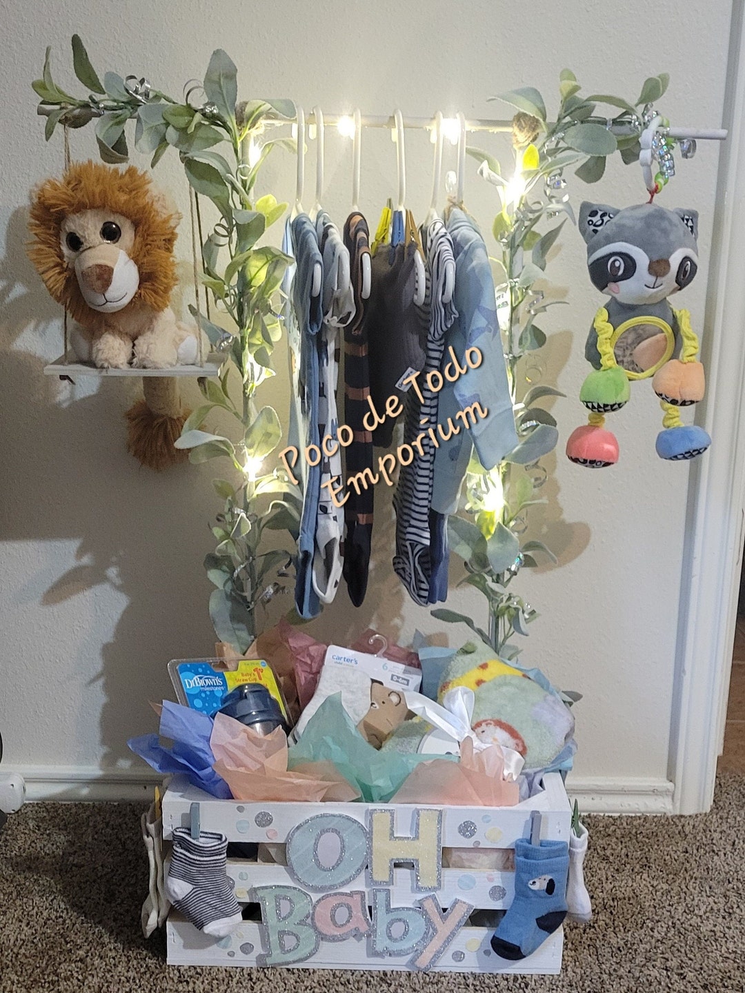 Baby Closet Crate Custom Made Baby Shower Gift - Etsy