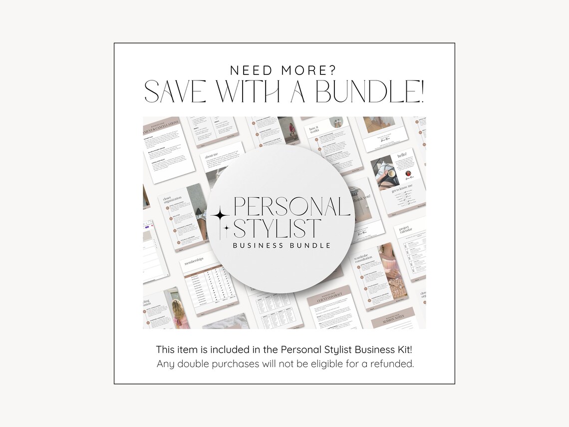 New Client Intake & Questionnaire, Personal Stylist Wardrobe Consultant ...