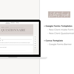 New Client Intake & Questionnaire, Personal Stylist Wardrobe Consultant ...