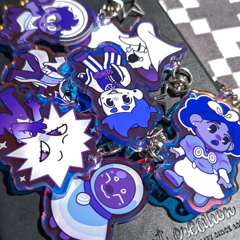ISAT the Whole Party + Change God Keychains - Etsy