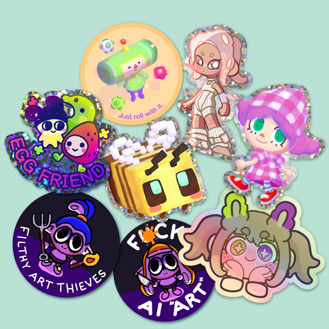 Silly Stickers - Etsy