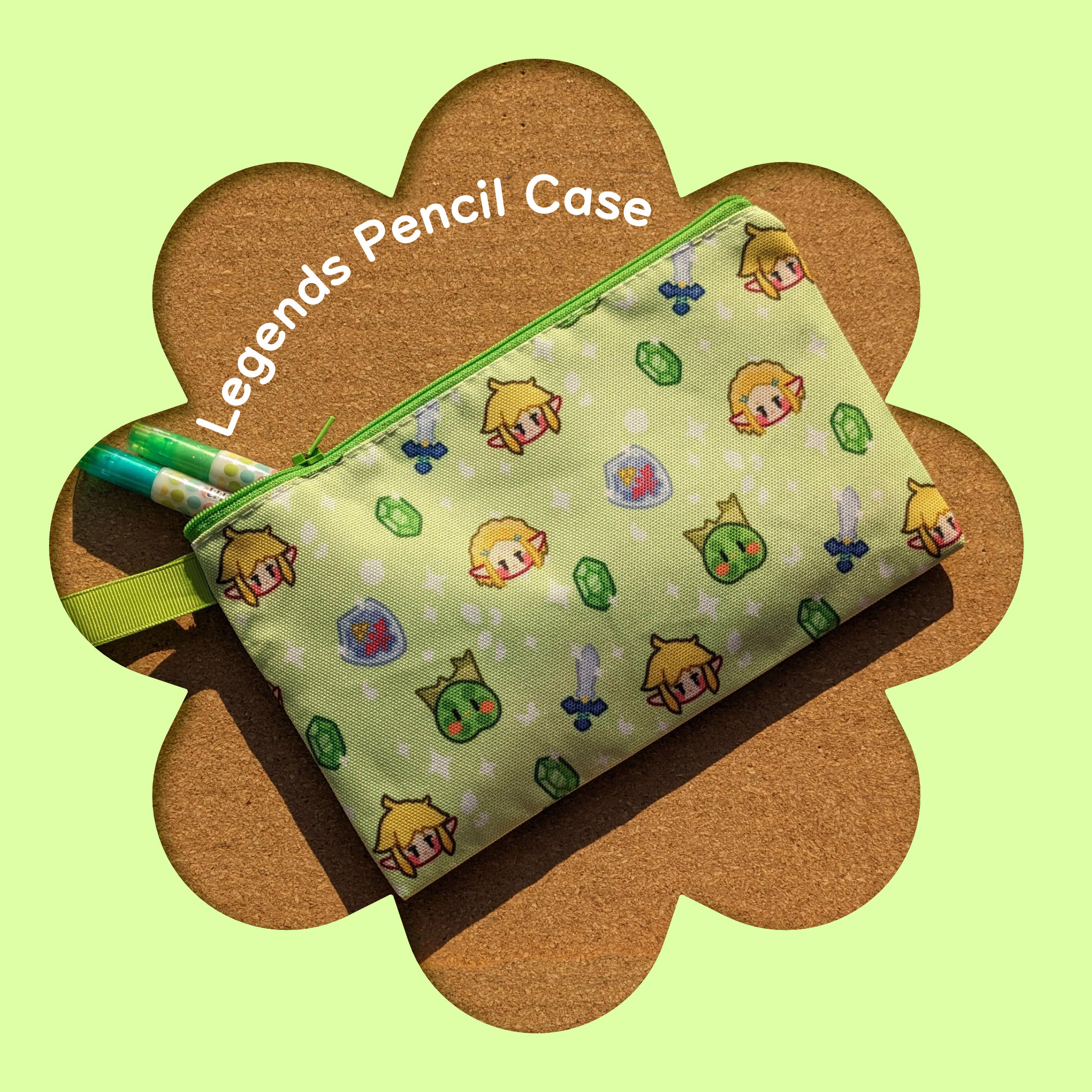 Legend of Zelda-inspired Pencil Case - Etsy
