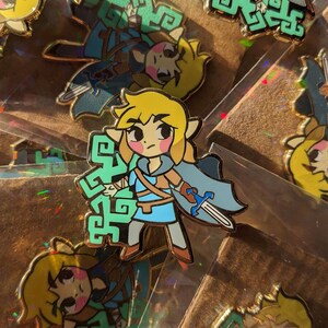 Zelda-inspired Enamel Pins Vol. 1 - Etsy