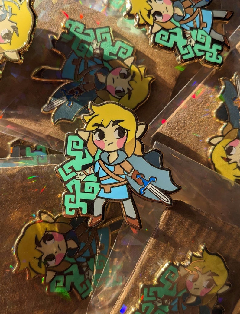 Zelda-inspired Enamel Pins Vol. 1 - Etsy