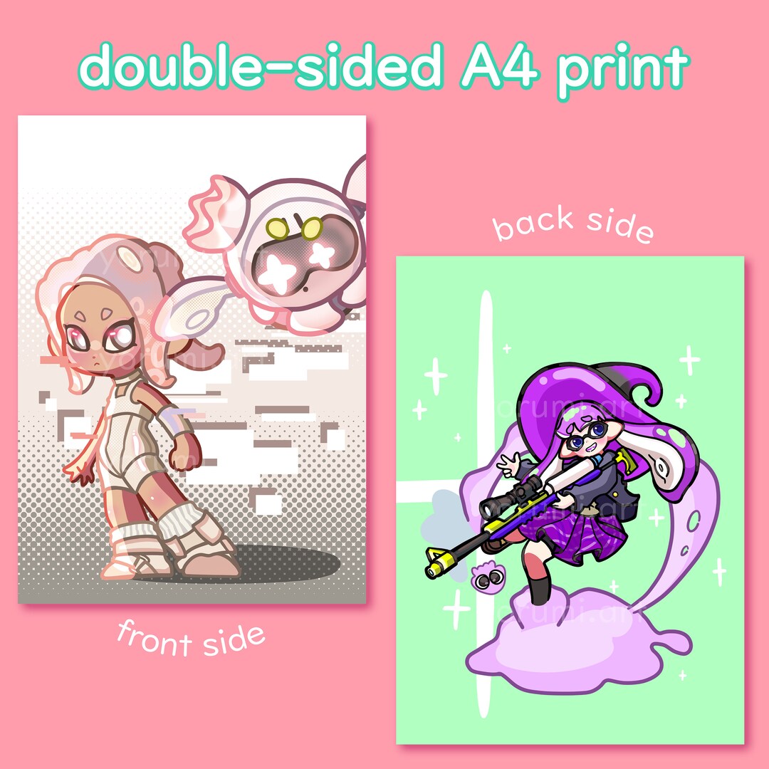 Double-sided A4 Print (side Order Eight & Magical Inkling) - Etsy