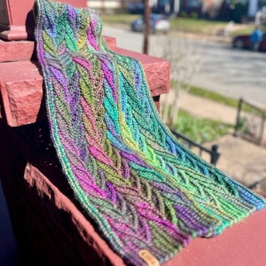 Crochet Scarf Pattern Slip Stitch Crochet Knit Look Short Rows Crochet