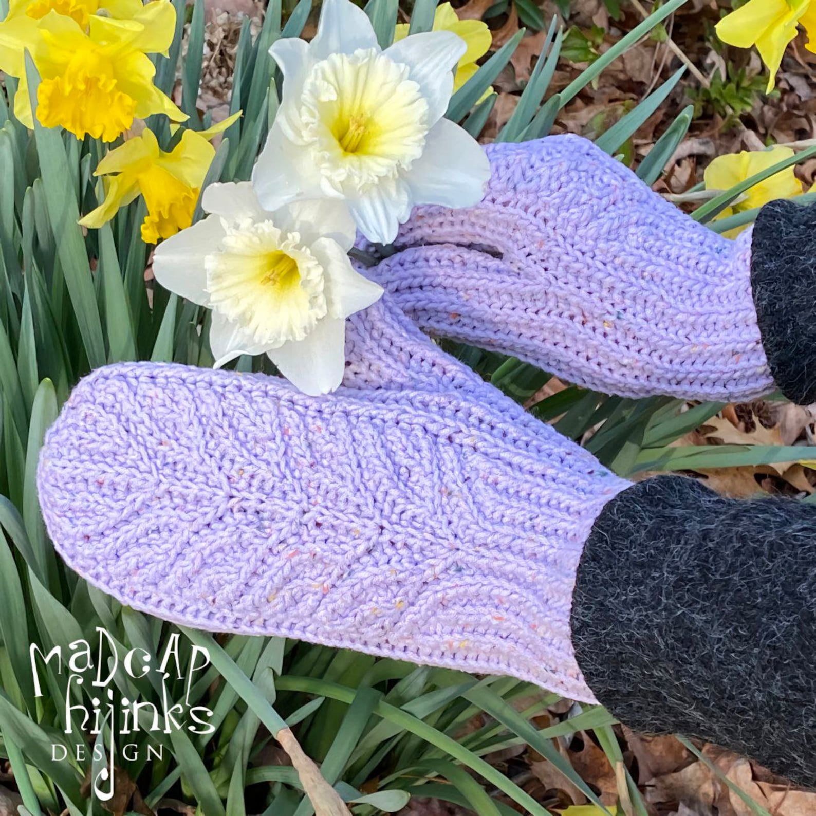 Frost Crochet Mittens Crochet Pattern Slip Stitch Crochet Knit Look ...