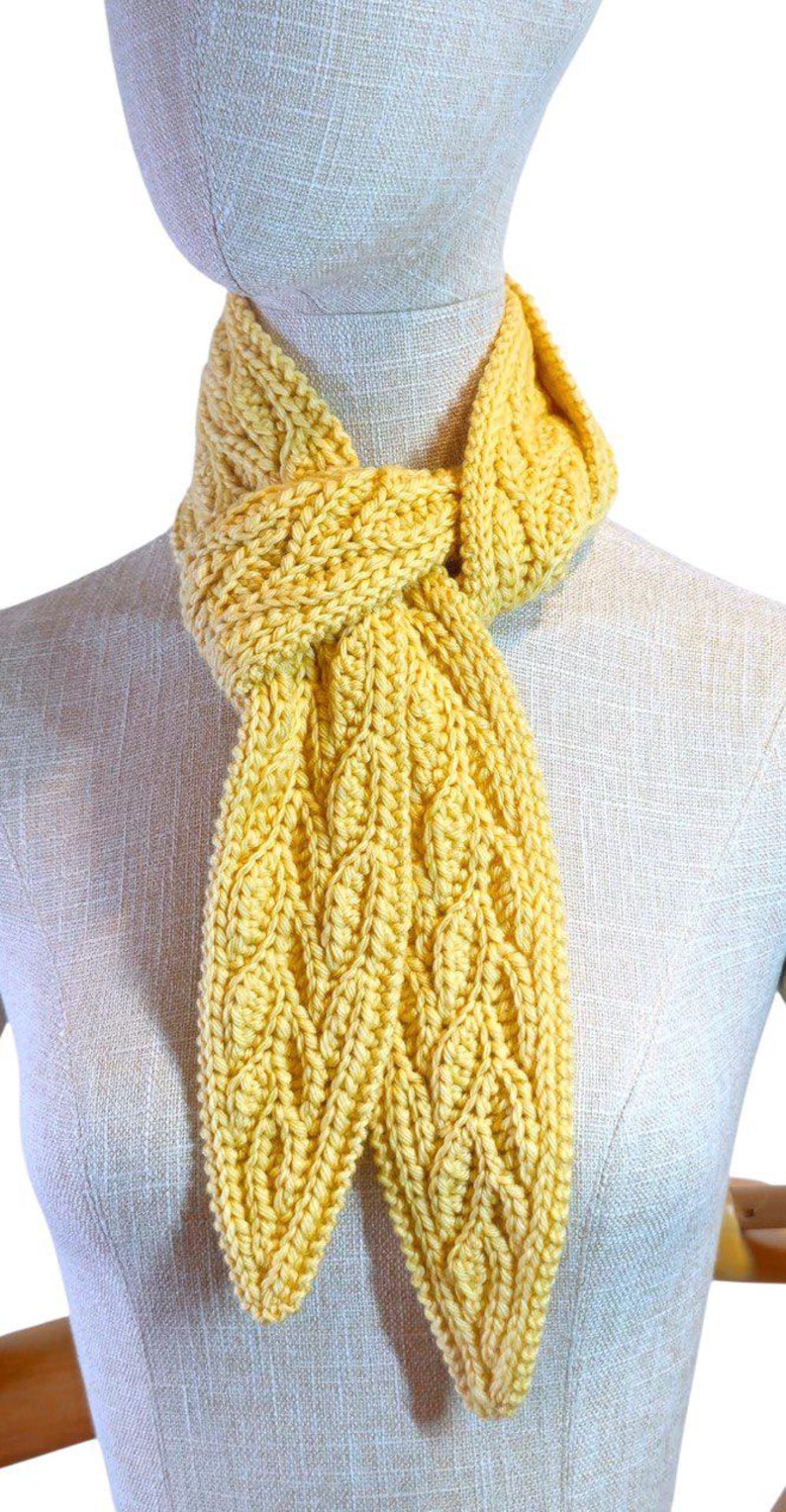 Hope Eternal Crochet Scarf Pattern, Brioche Knit Look (PDF Pattern ...