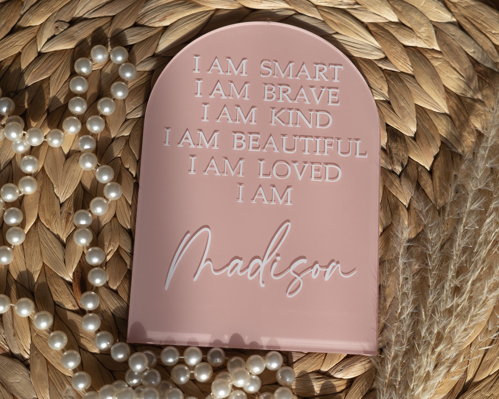 Personalized Affirmation Sign | Affirmations for Kids | Daily ...