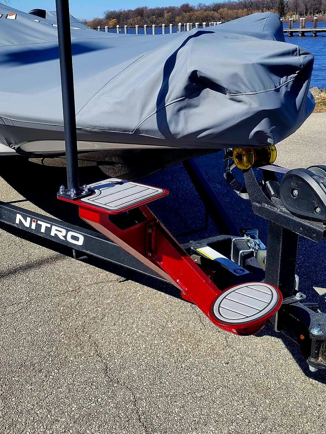 Torchly Bass Boat Trailer Steps, Boating, Boating Accessories, Bolt on ...