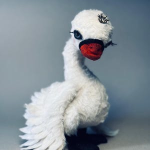 Teddy Swan Video Tutorial & PDF Pattern - Etsy