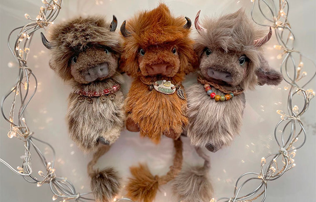 Teddy Plush Bull PDF Sewing Pattern - Etsy