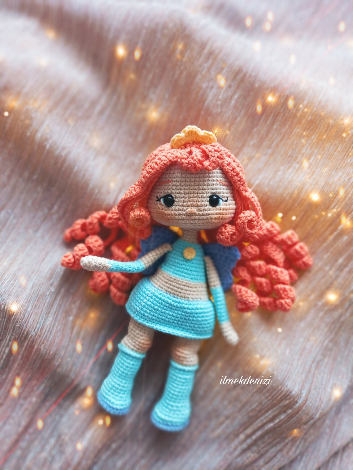 Bloom Doll English Pattern pdf amigurumi - Etsy