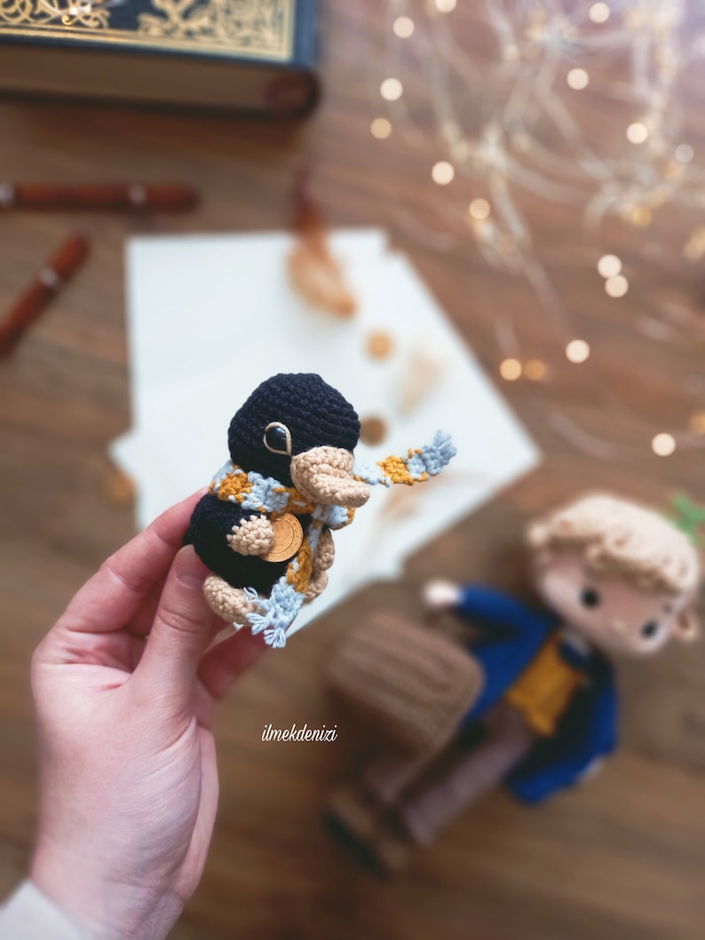 Niffler English Pattern pdf fantastic amigurumi - Etsy