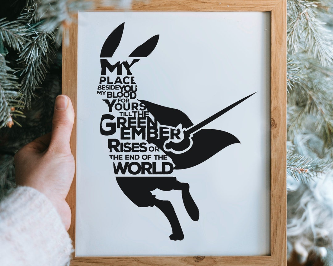 The Oath Official Printable Download From the Green Ember by S. D. Smith in Black & Green - Etsy UK