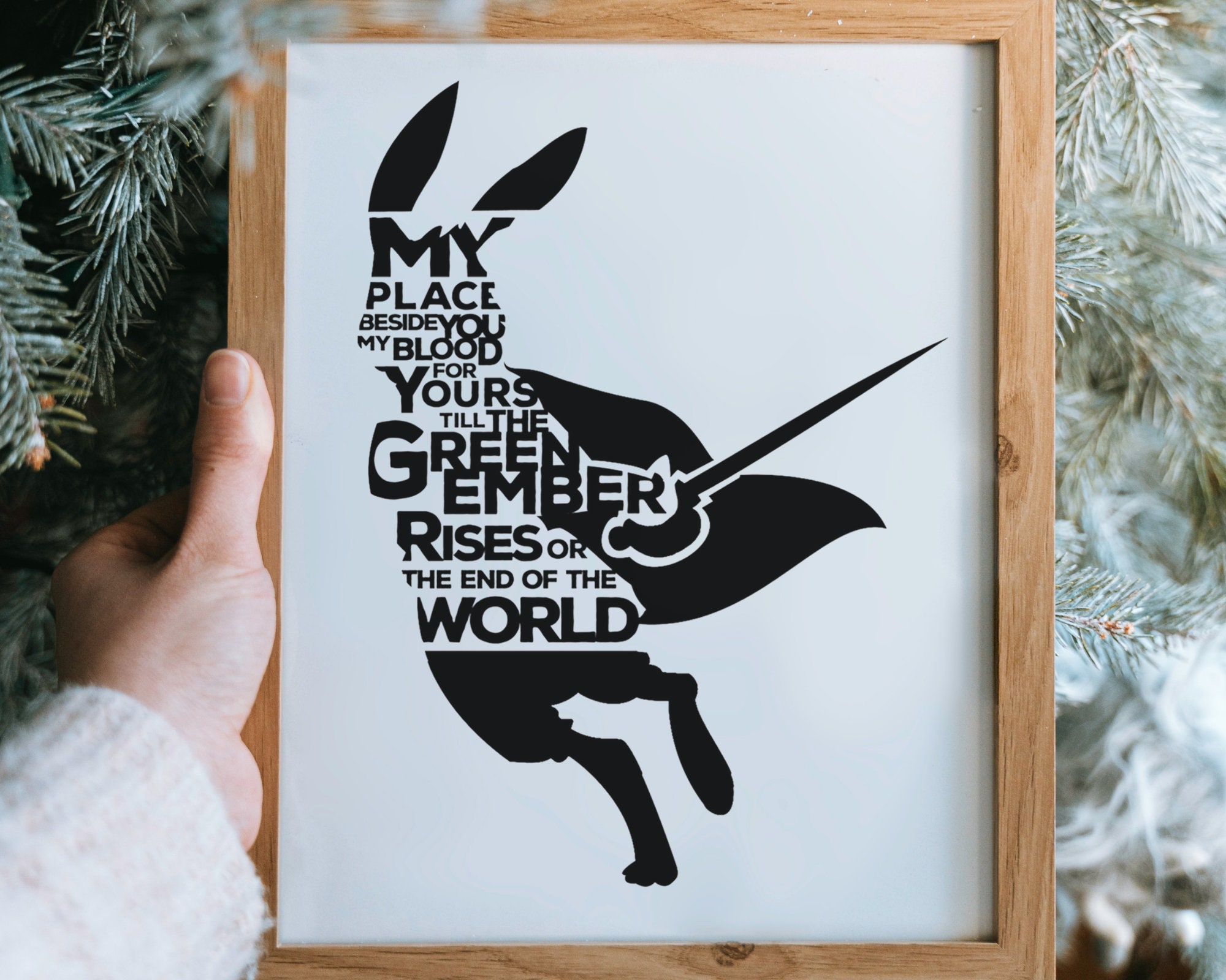 The Oath Official Printable Download From the Green Ember by S. D. Smith in Black & Green - Etsy