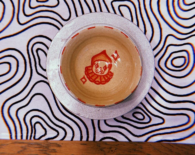 Ceramic Tattoo Flash Bowl - Etsy