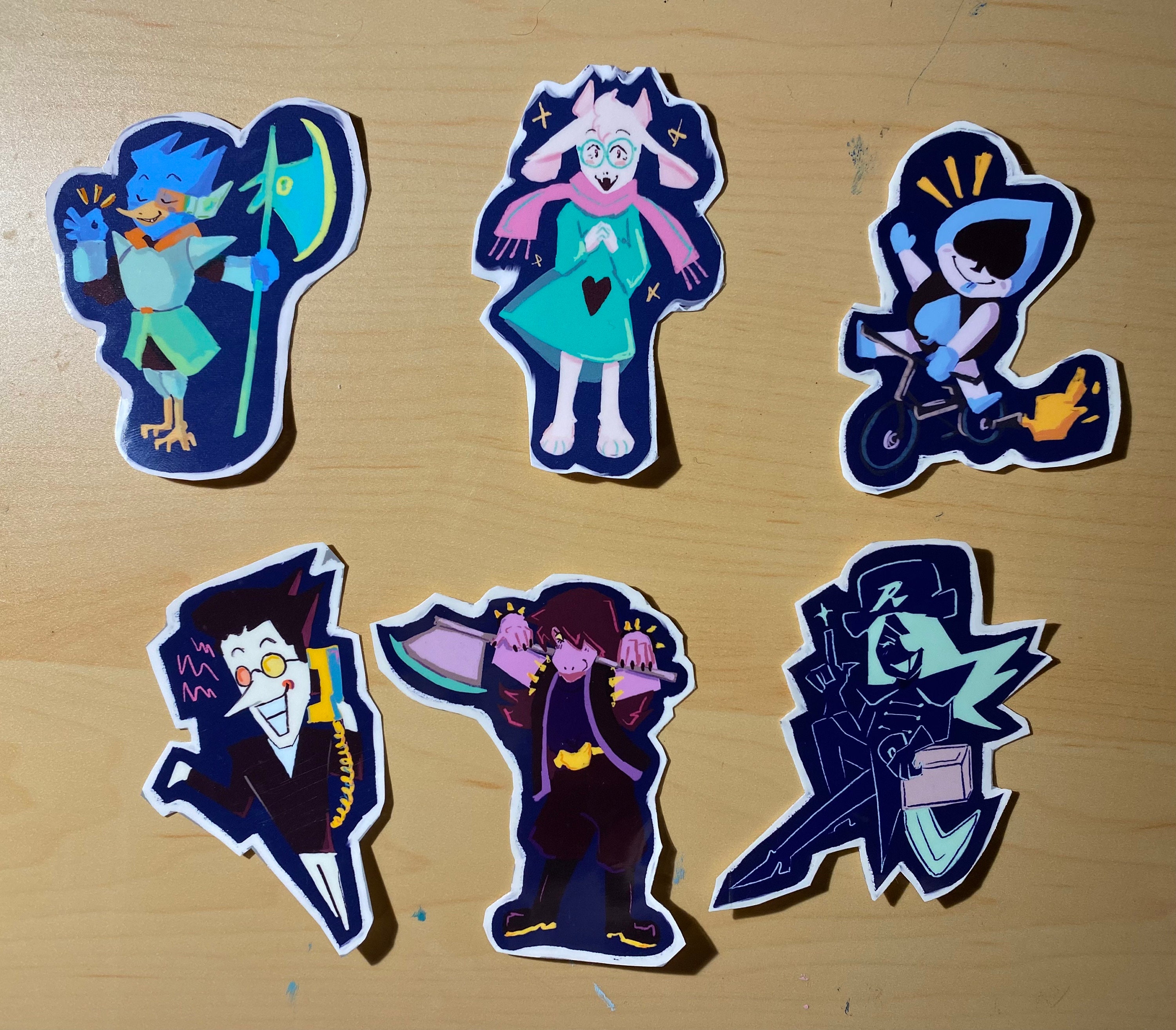 Deltarune Sticker Set 2 - Etsy