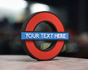 London Underground Sign - Etsy UK
