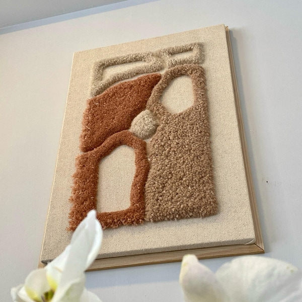 Tufted Wall Hanging - Etsy