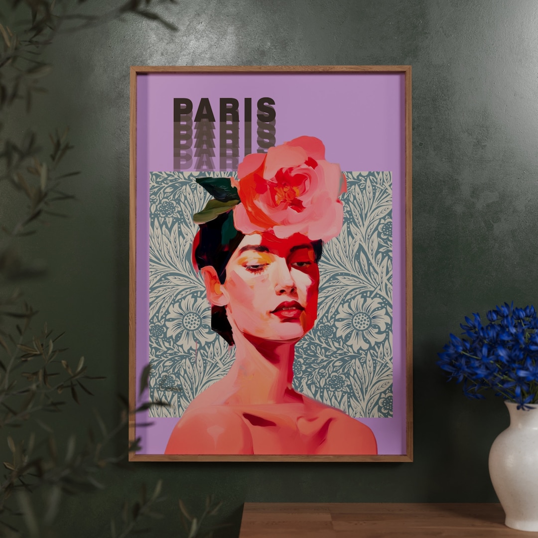 Paris 1920 Fashion Poster / 1920s Fashion Print / Elegant Women Poster ...