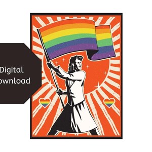 Pride Wall Art, Trans, Transgender, Gay, Equality, LGBTQ, Queer ...