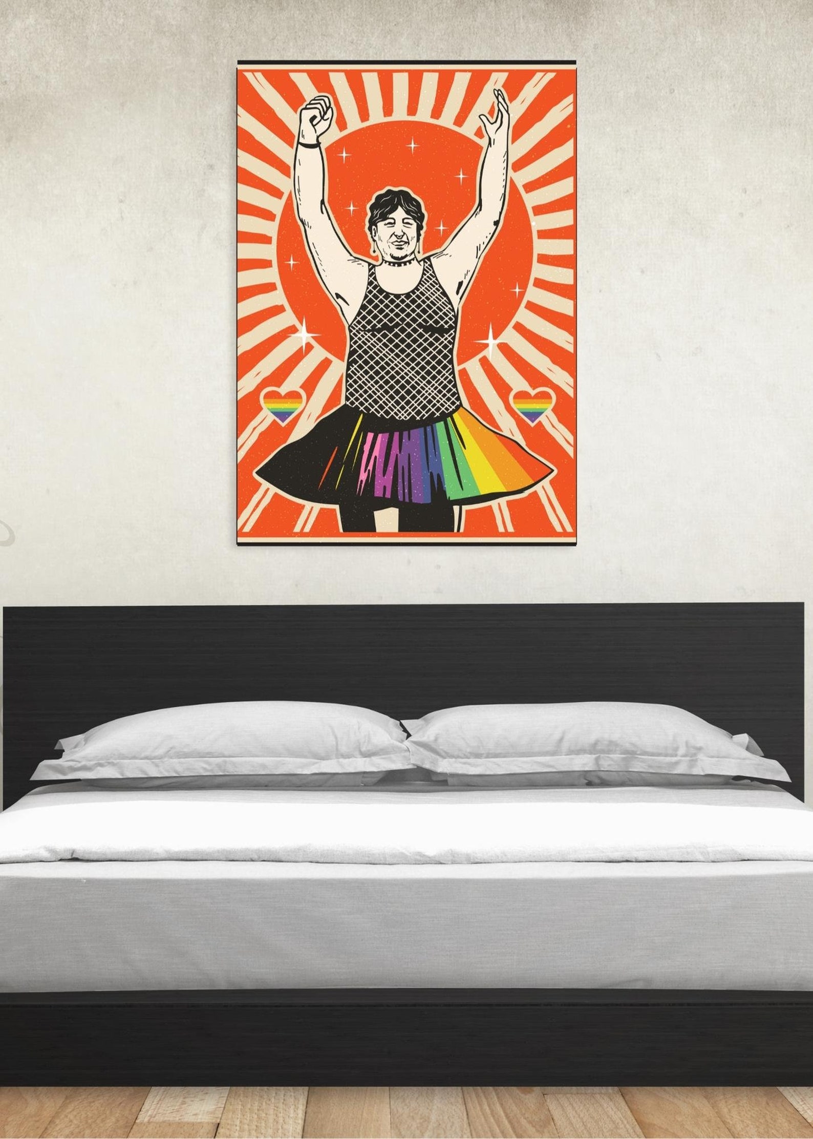 Pride Wall Art Trans Transgender Gay Equality LGBTQ | Etsy