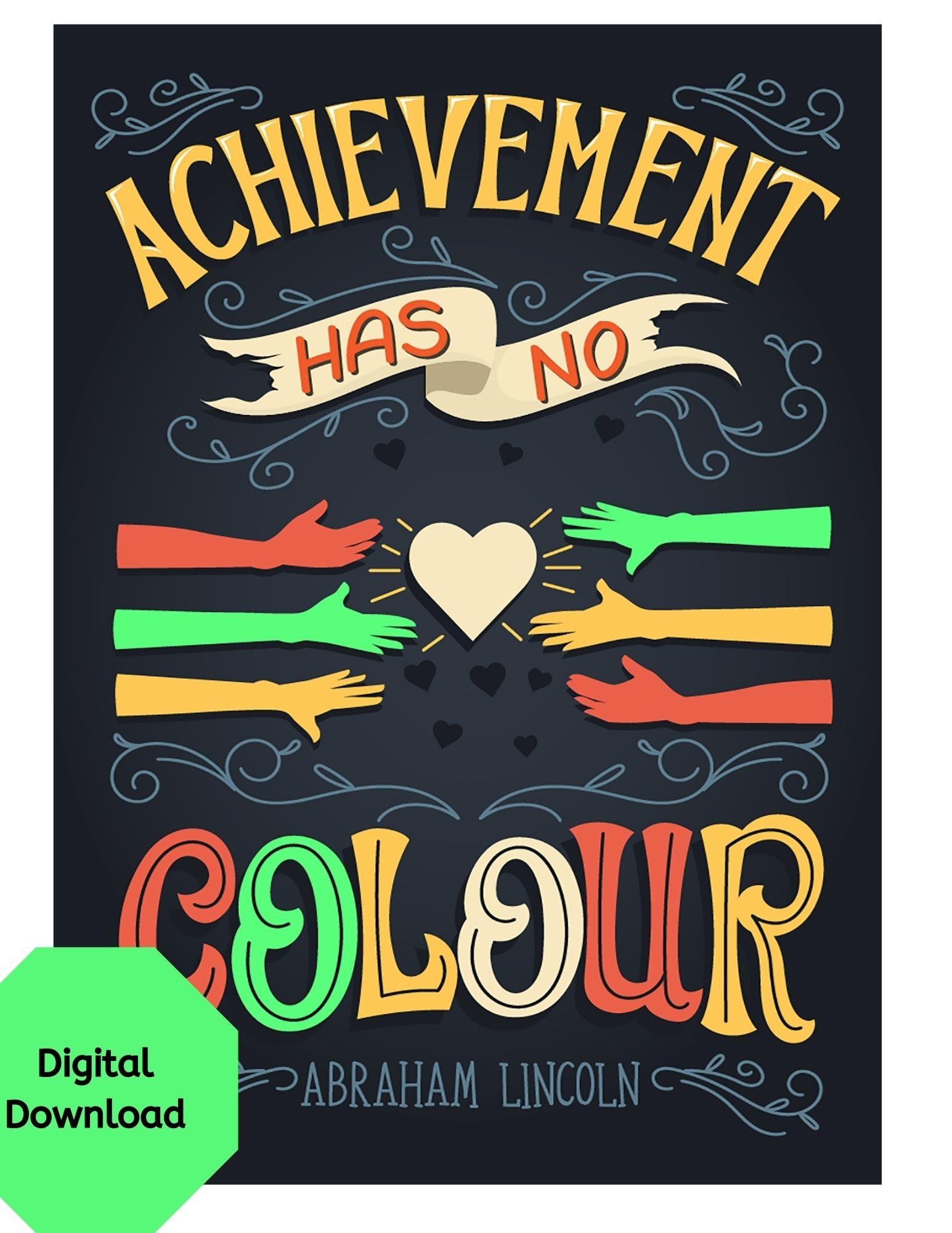 Anti-racism, Equality, Equity, Printable Wall Art, Digital Download ...