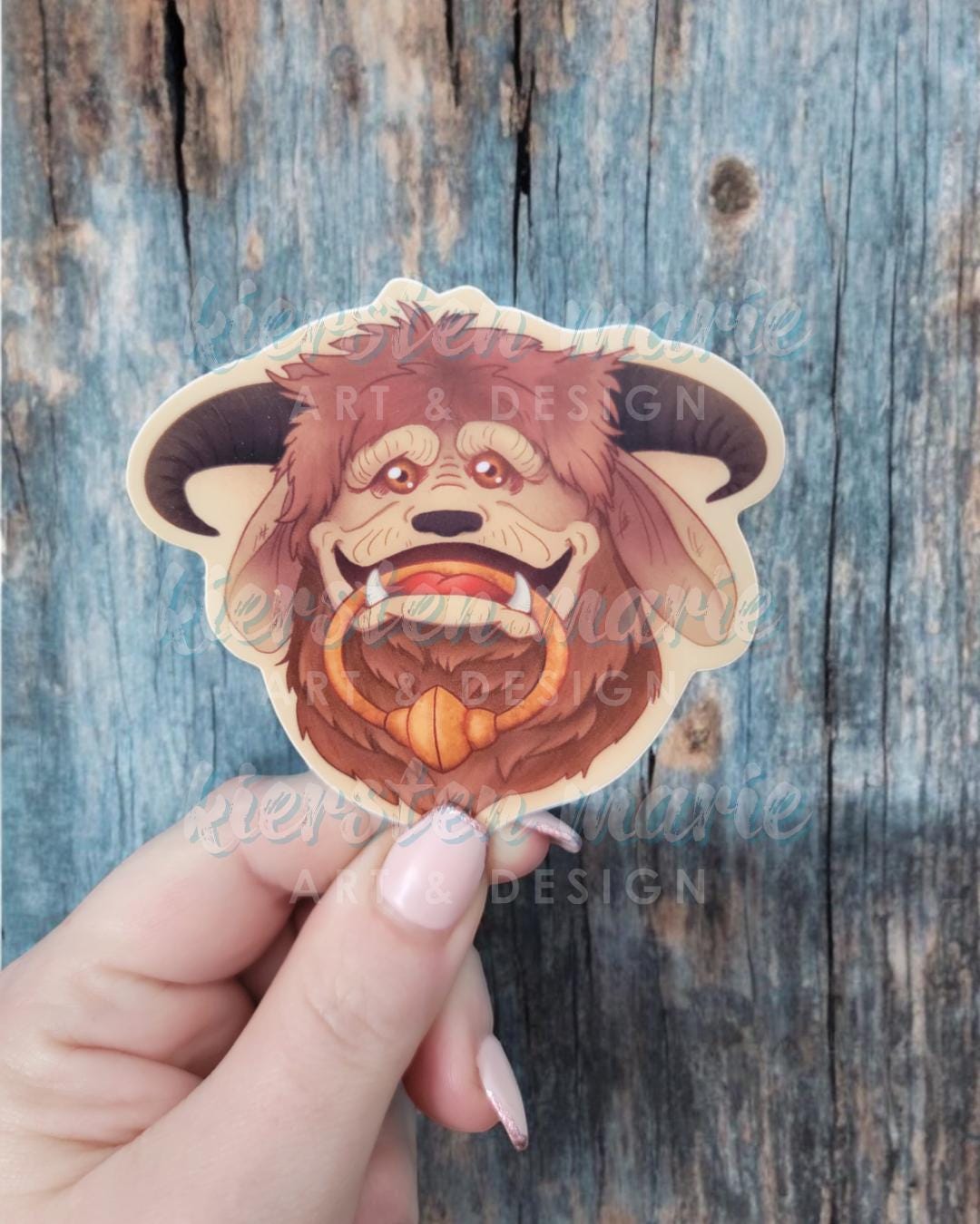 Labyrinth-inspired "ludo" Sticker | 3 Inch Matte Vinyl - Etsy