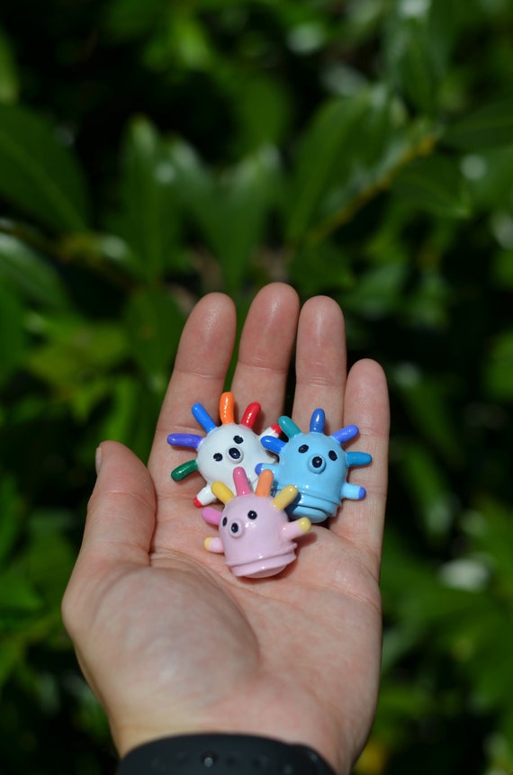 Squeakoid Gyroid Animal Crossing Polymer Clay Mini Figurine - Etsy