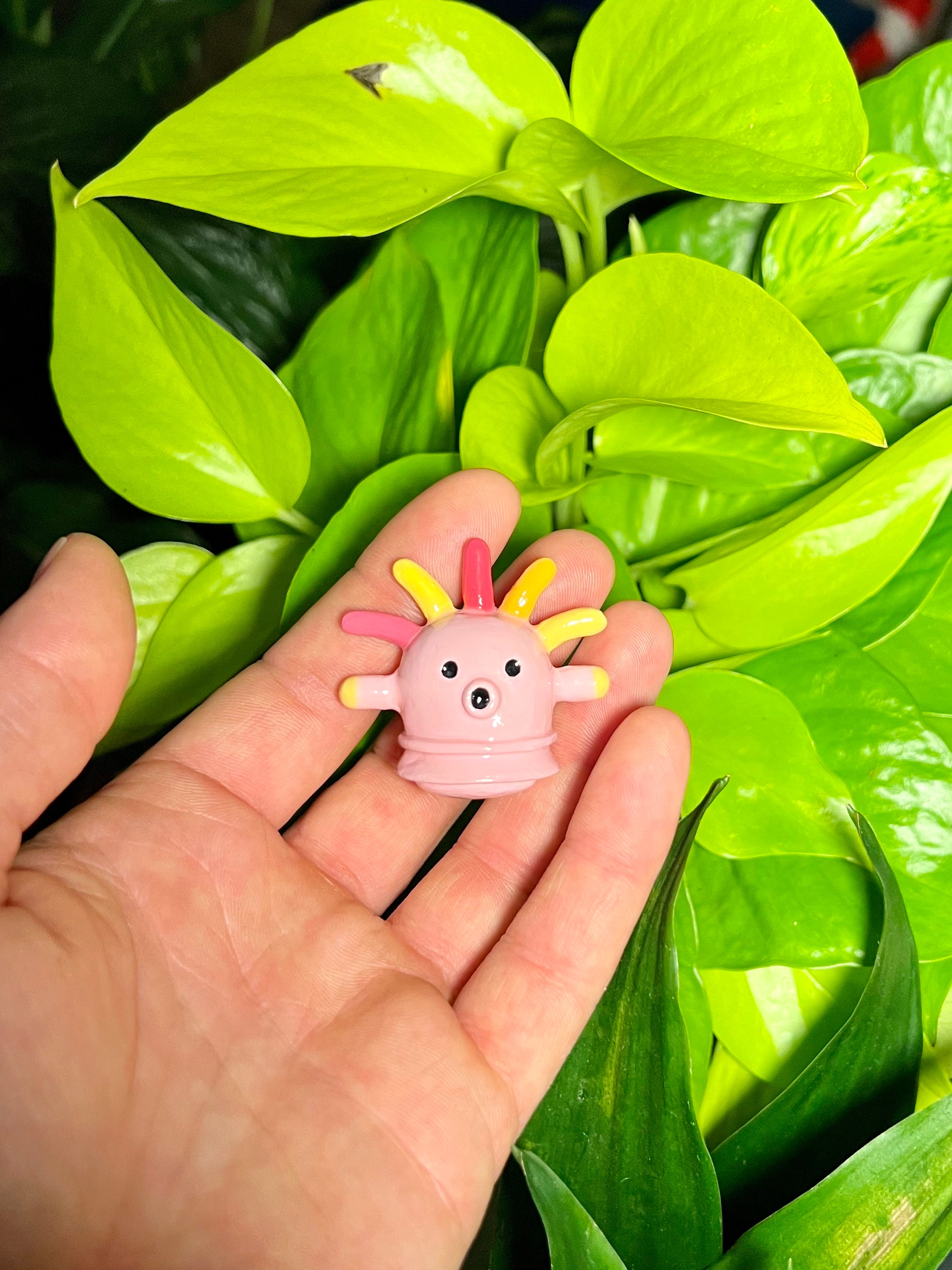 Squeakoid Gyroid Animal Crossing Polymer Clay Mini Figurine - Etsy
