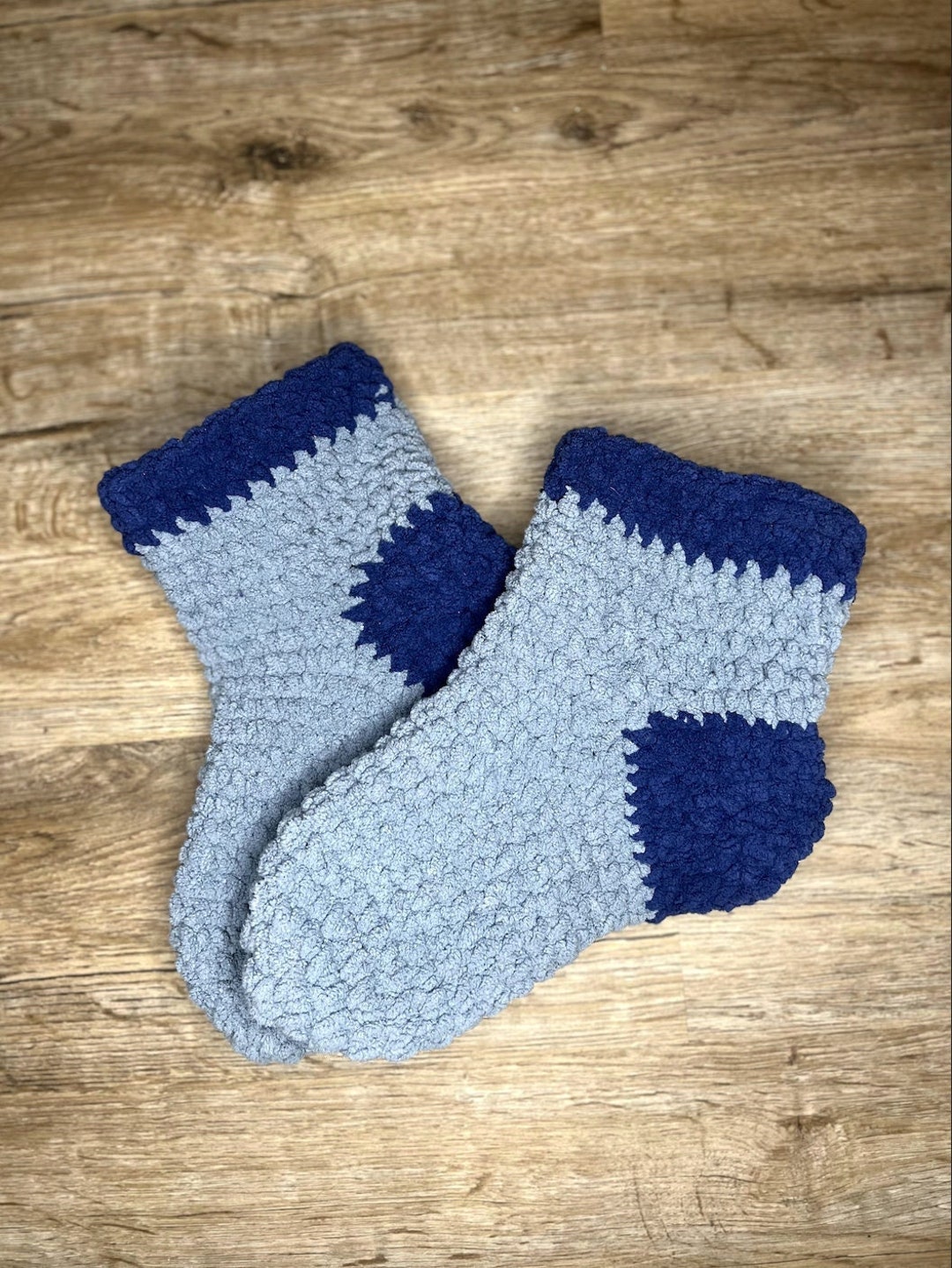 Crochet Soft, Cozy, Fuzzy Sock PATTERN - Etsy