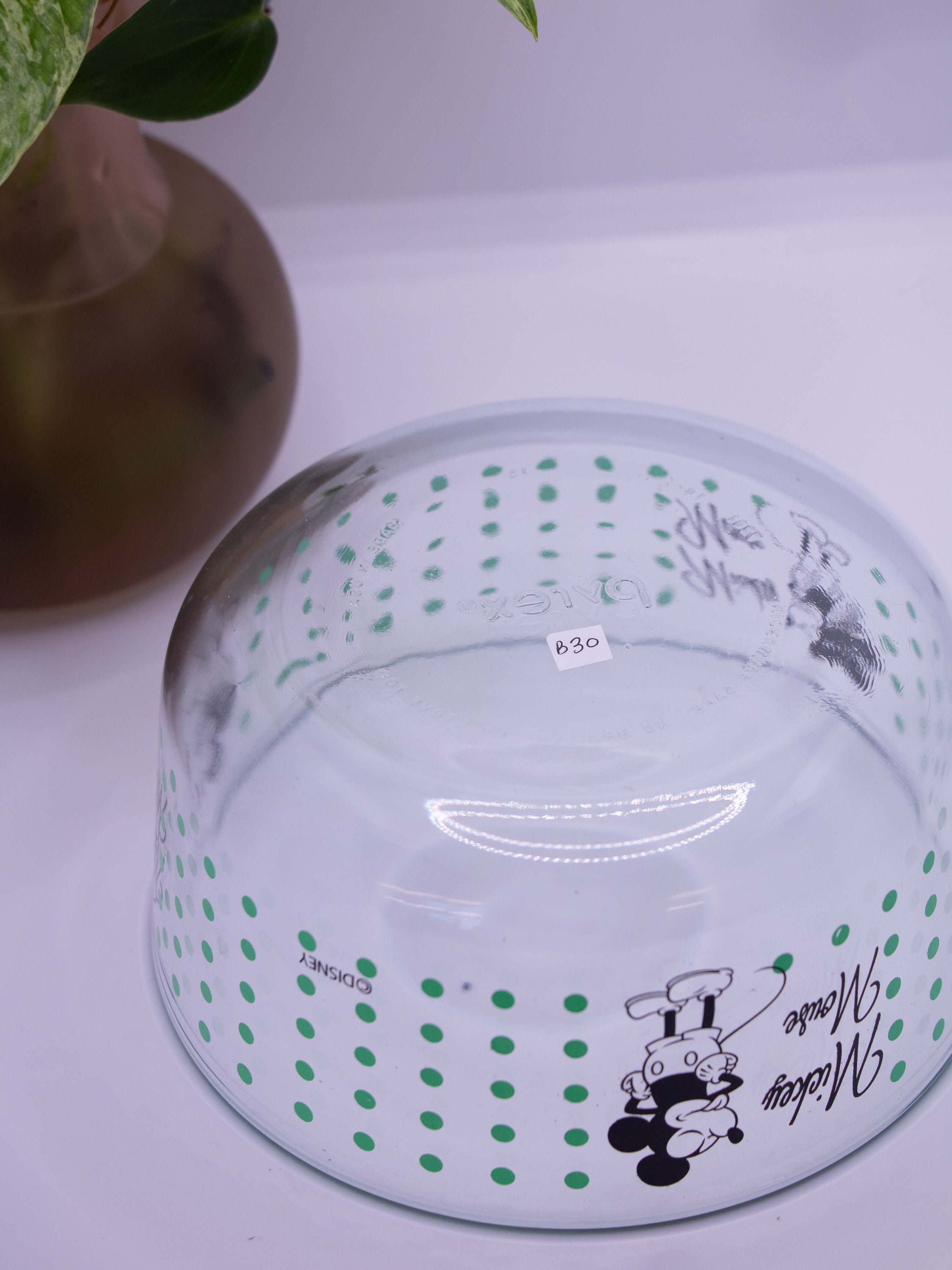 Glass Pyrex Mickey Mouse Disney Dish | Microwave, Freezer, and Oven ...