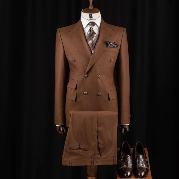 Double Breasted Suit - Etsy