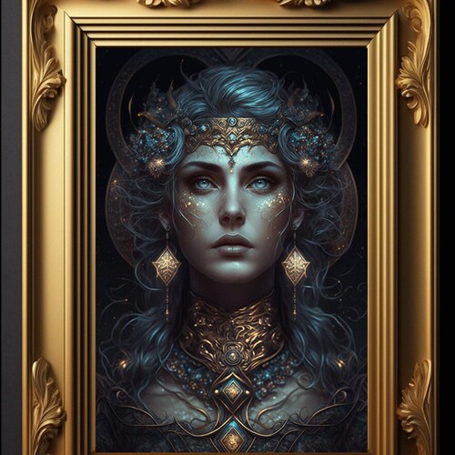 Circe Greek Goddess of Sorcery Art Print Greek Enchantress - Etsy