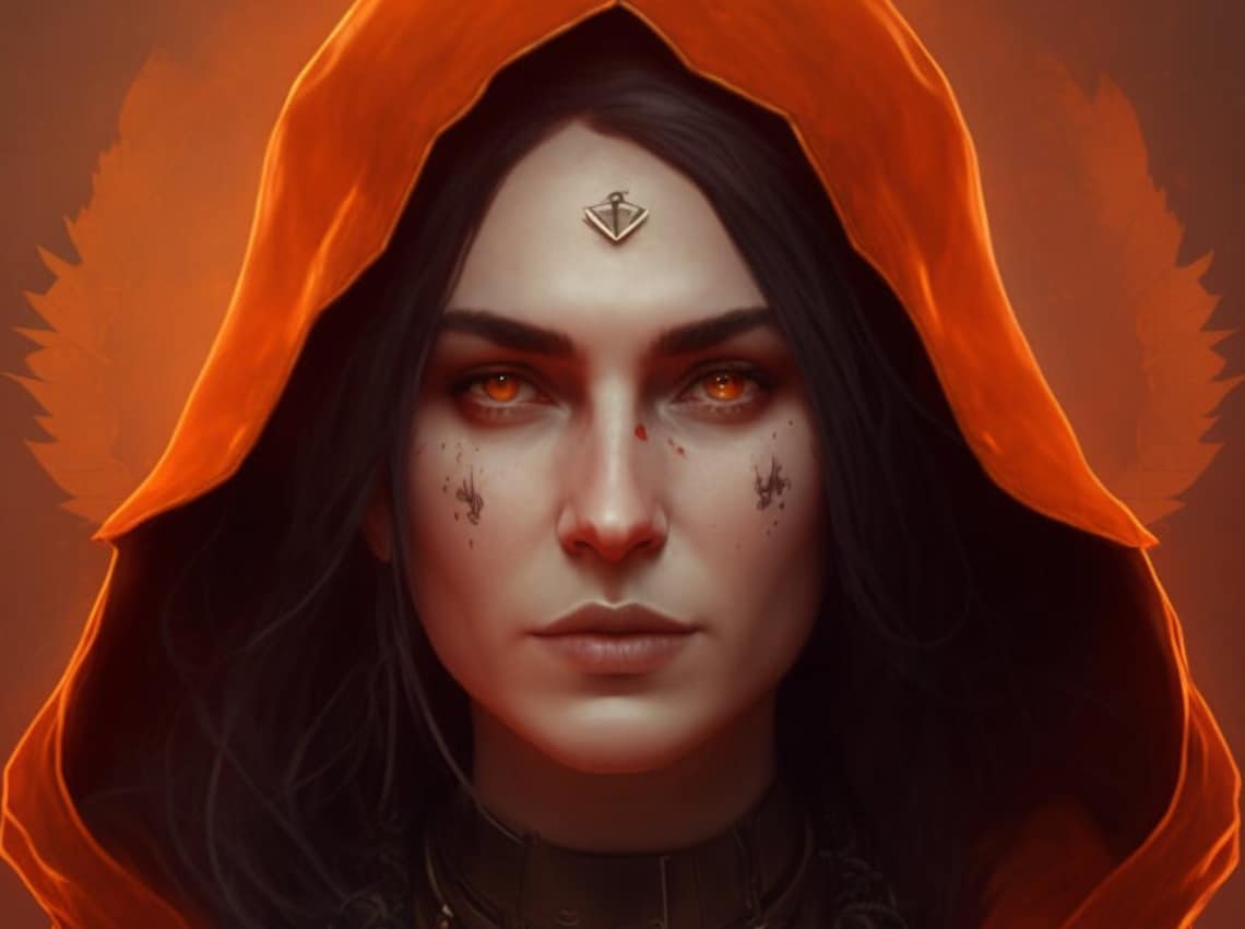 The Morrigan, Badb, Celtic Goddess of War, Victory Goddess, Lady in Red ...