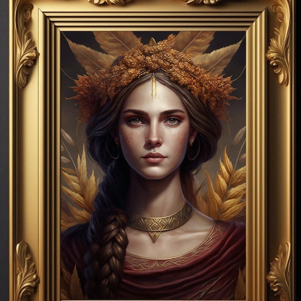 Goddess Demeter - Etsy