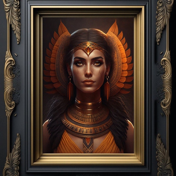 Egyptian Mythology Art Print - Etsy