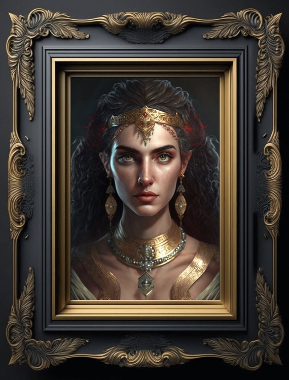 Eris Goddess Painting