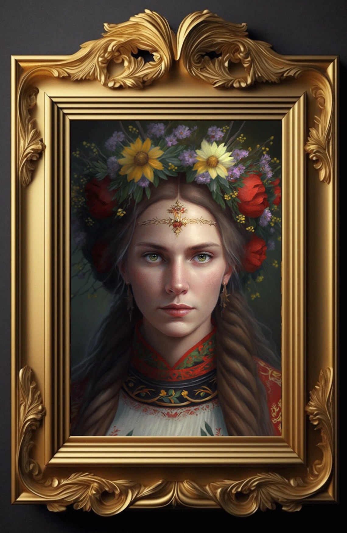 Lada, Slavic Goddess of Beauty, Fertility and Love, Slavic Goddess Art ...