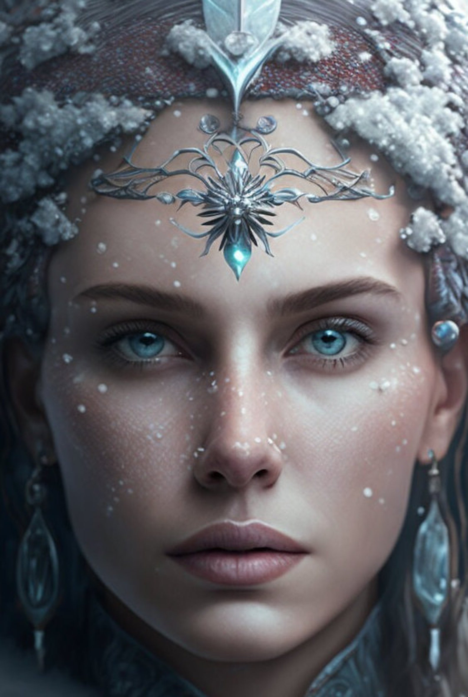 Morana Slavic Goddess of Death and Winter Slavic Goddess Art - Etsy