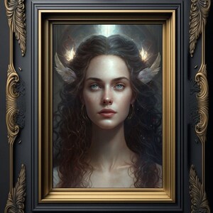 Circe Greek Goddess of Magic and Transformation Wall Art - Etsy