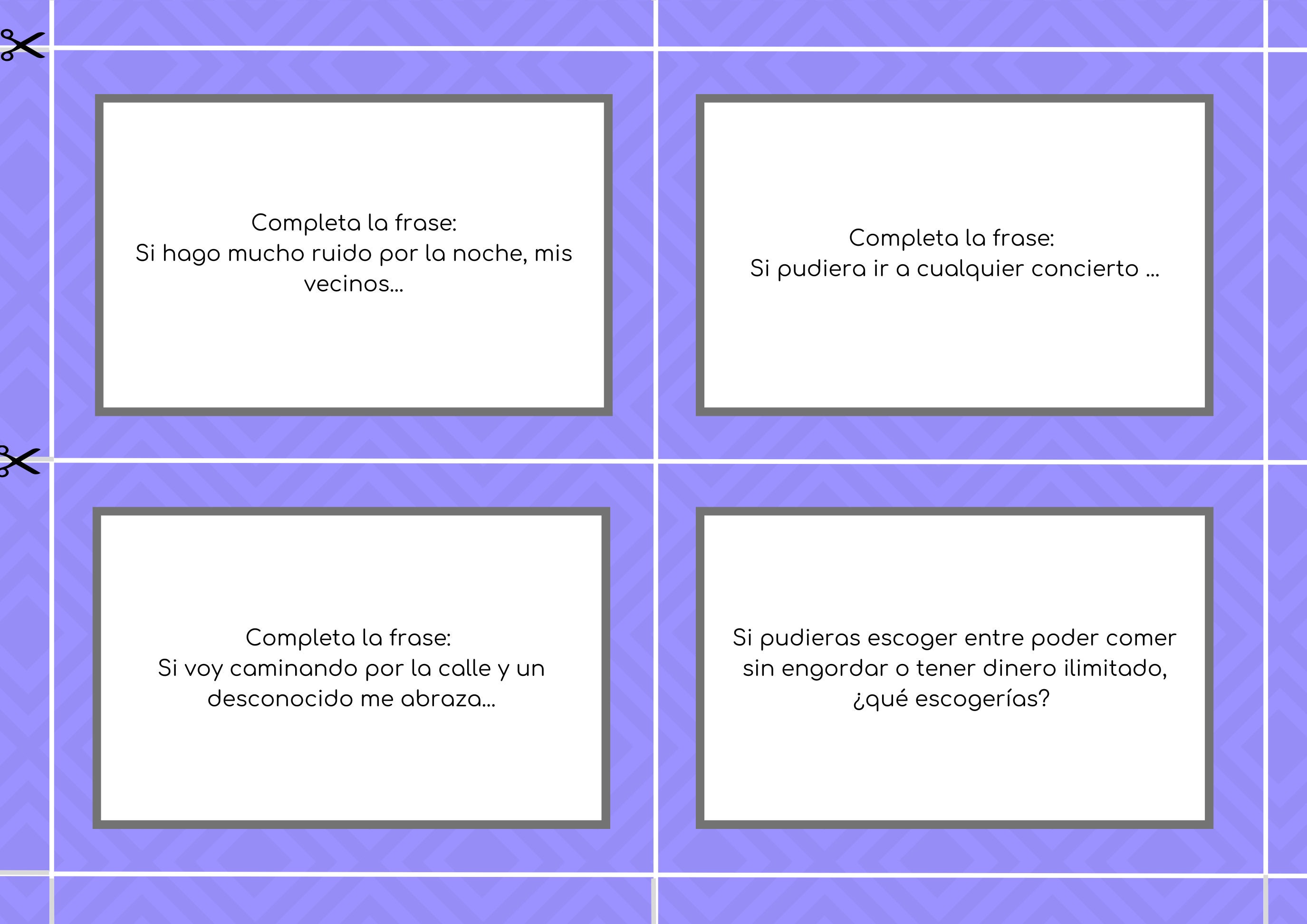 60 Spanish Conversation Cards (conditional Tense), Flashcards, Spanish ...