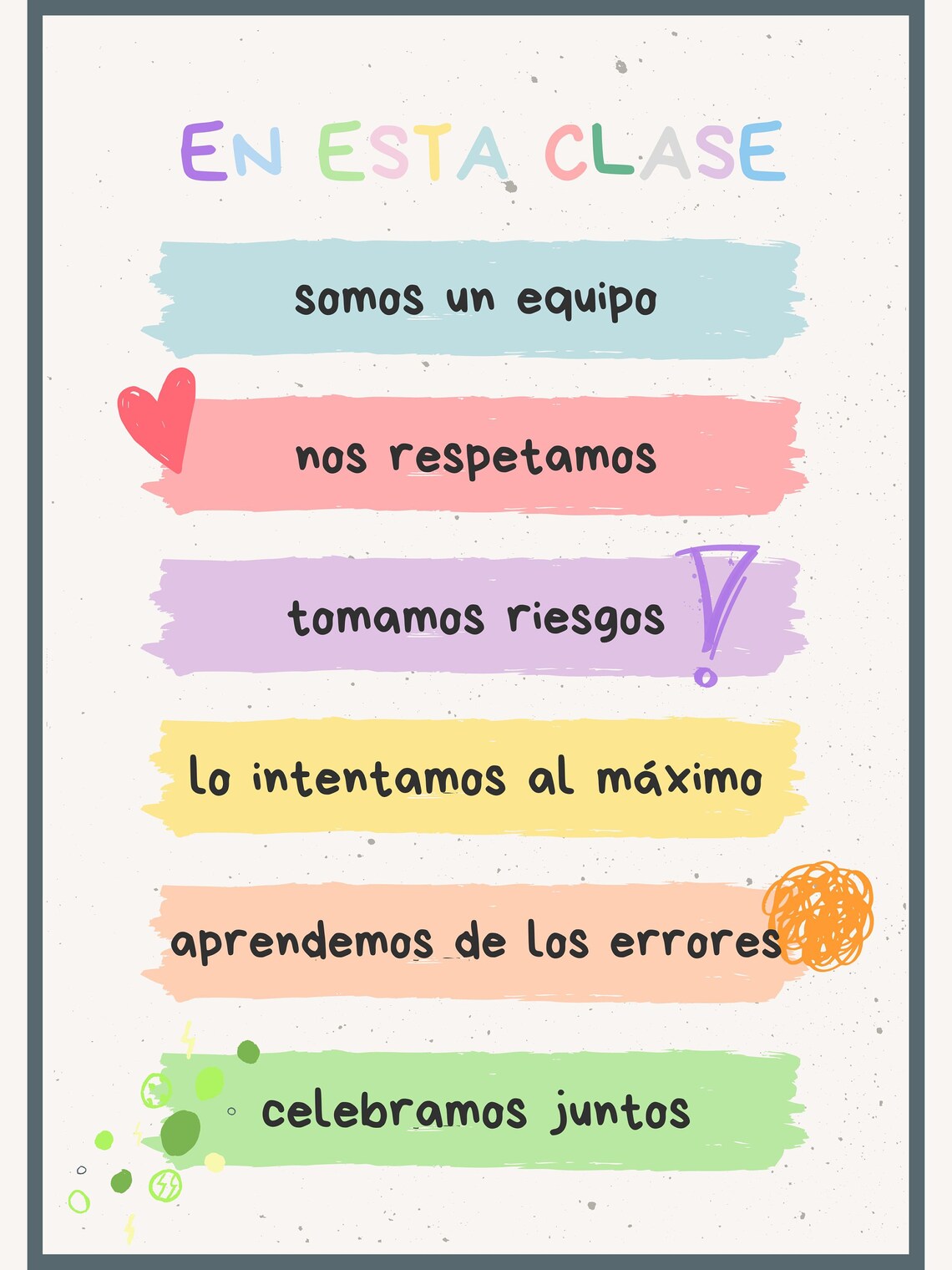 Spanish Motivational Poster, Spanish Classroom, Spanish Inspirational ...