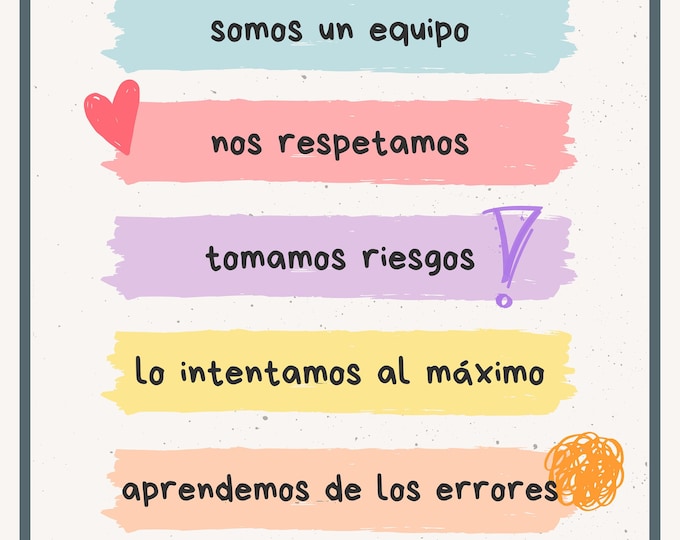 Spanish Motivational Poster, Spanish Classroom, Spanish Inspirational ...