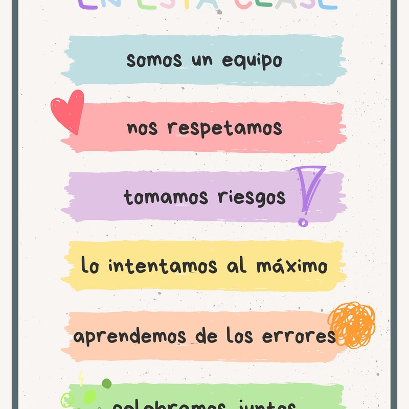 Spanish Classroom - Etsy