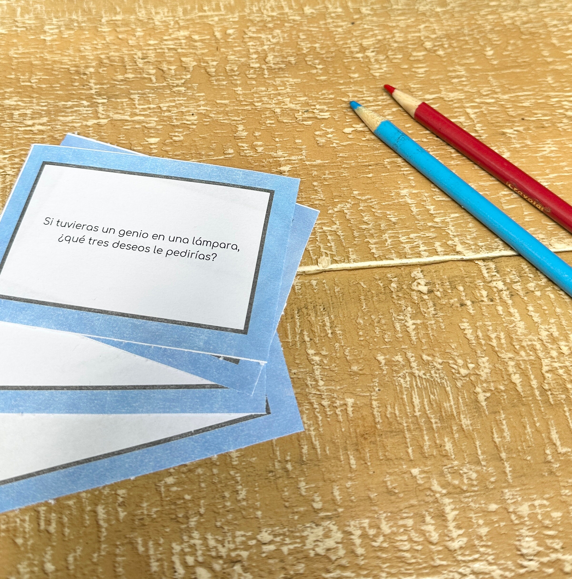 60 Spanish Conversation Cards (conditional Tense), Flashcards, Spanish ...